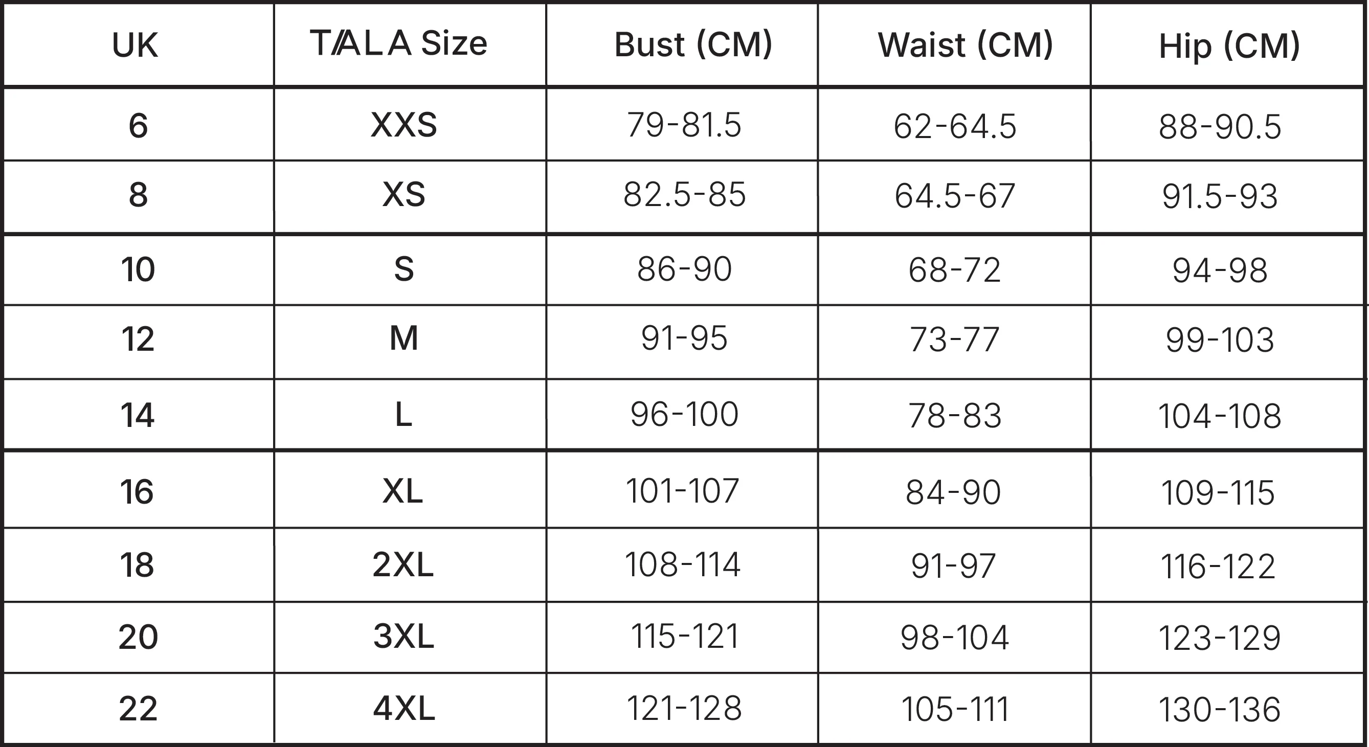 📏 How do I choose the right size?